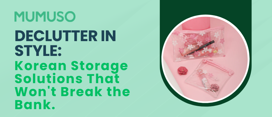 Declutter in Style: Korean Storage Solutions That Won't Break the Bank ...